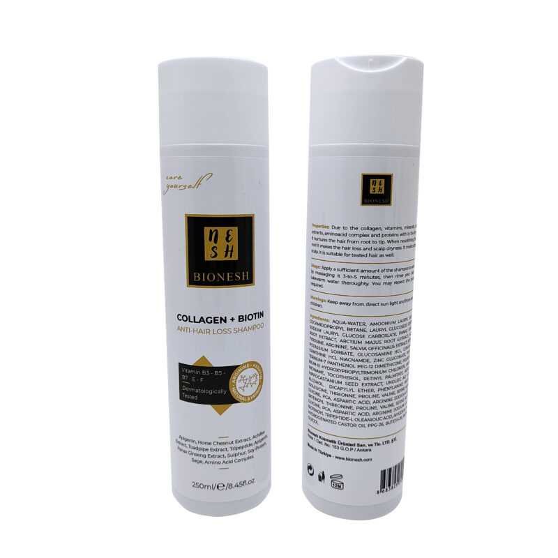 Collagen + Biotin Anti Hair Loss Shampoo ( Kolajen + Biotin Saç ...